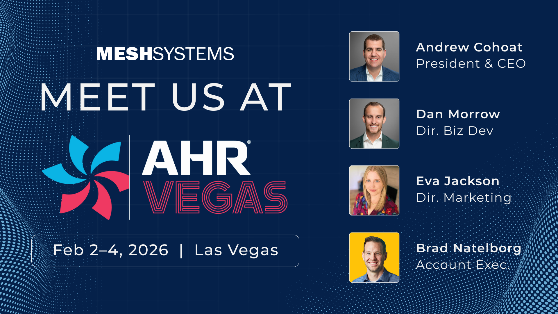 Mesh Systems Returns to AHR 2026